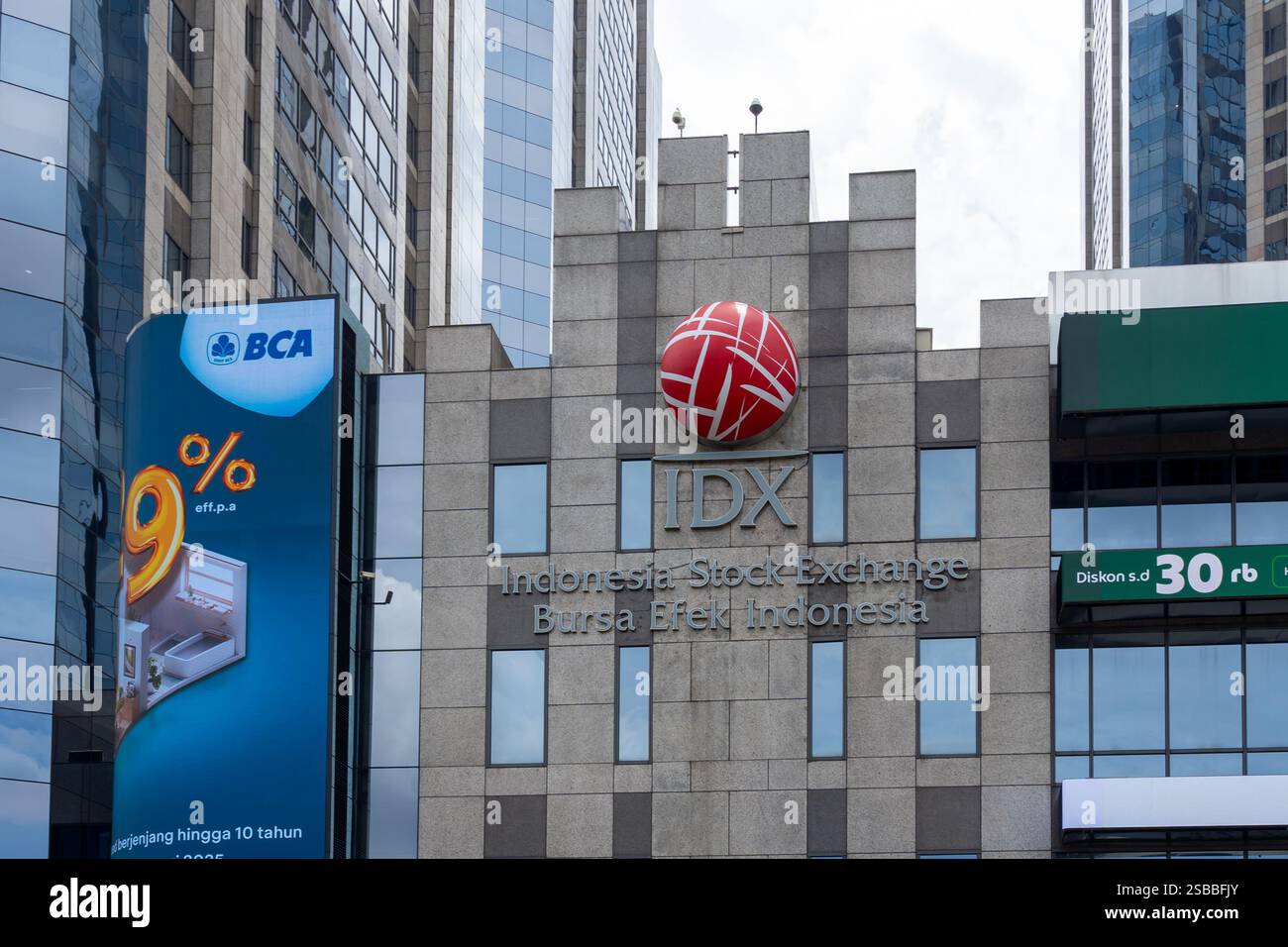 Indonesia Stock Exchange corporate office (IDX Tower 1) in South ...