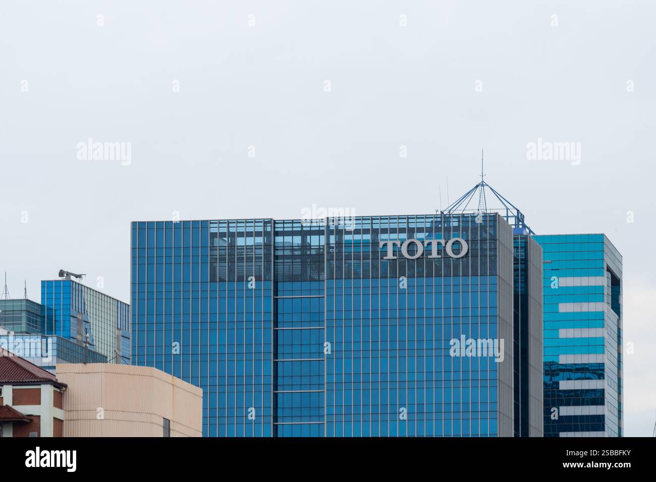 Jakarta, Indonesia - January 25, 2025: TOTO Indonesia headquarters in ...