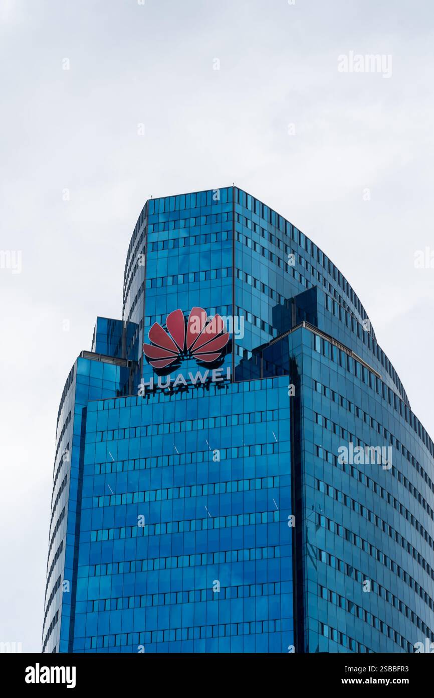 Jakarta, Indonesia - January 25, 2025: Huawei Indonesia's new office in ...