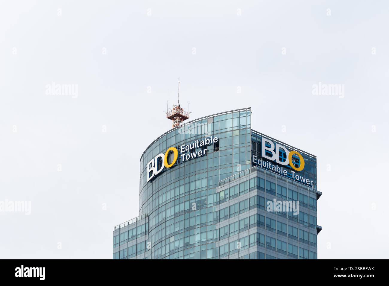 BDO Equitable Tower in Makati, Manila, Philippines Stock Photo - Alamy