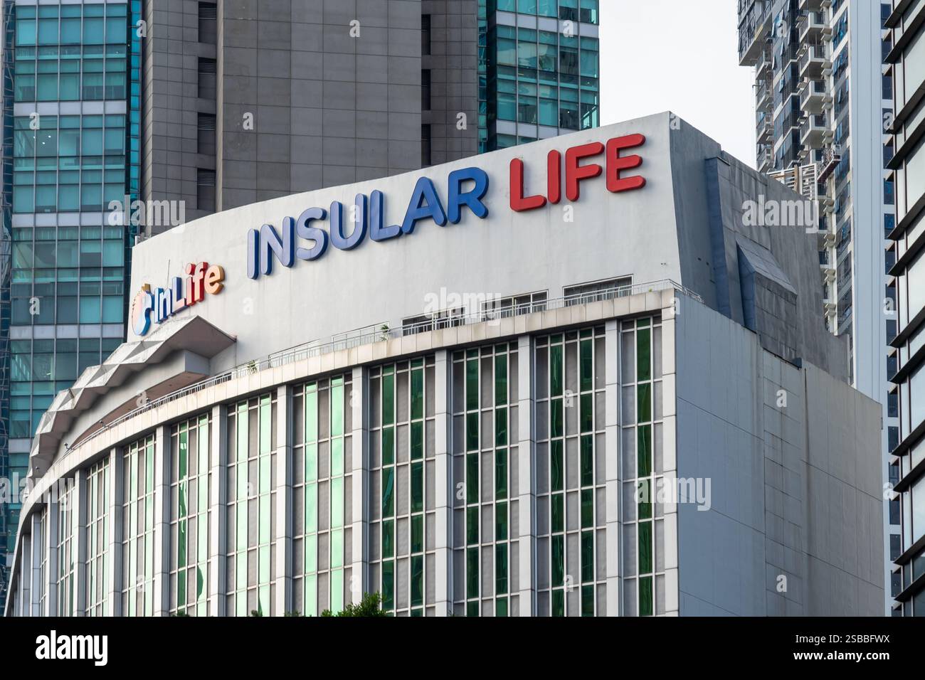 Insular Life building in Makati, Manila, Philippines Stock Photo - Alamy