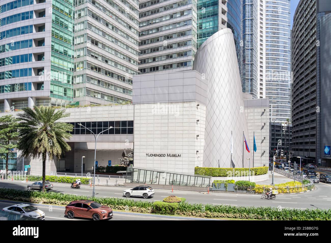 Yuchengco Museum at RCBC Plaza in Makati City, Philippines Stock Photo ...