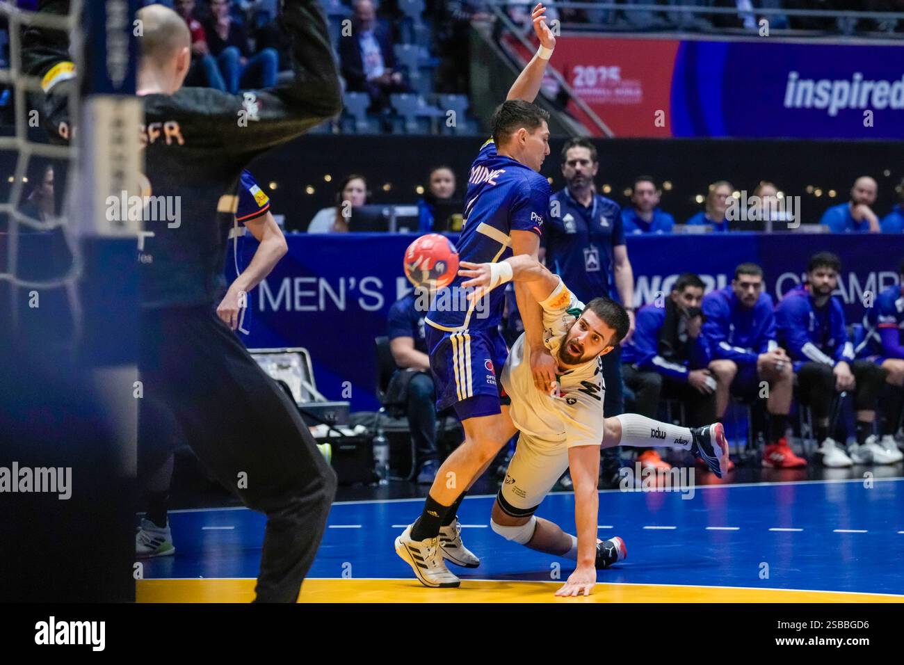 Fornebu 20250202. Portugal's Martim Costa during the bronze medal final ...