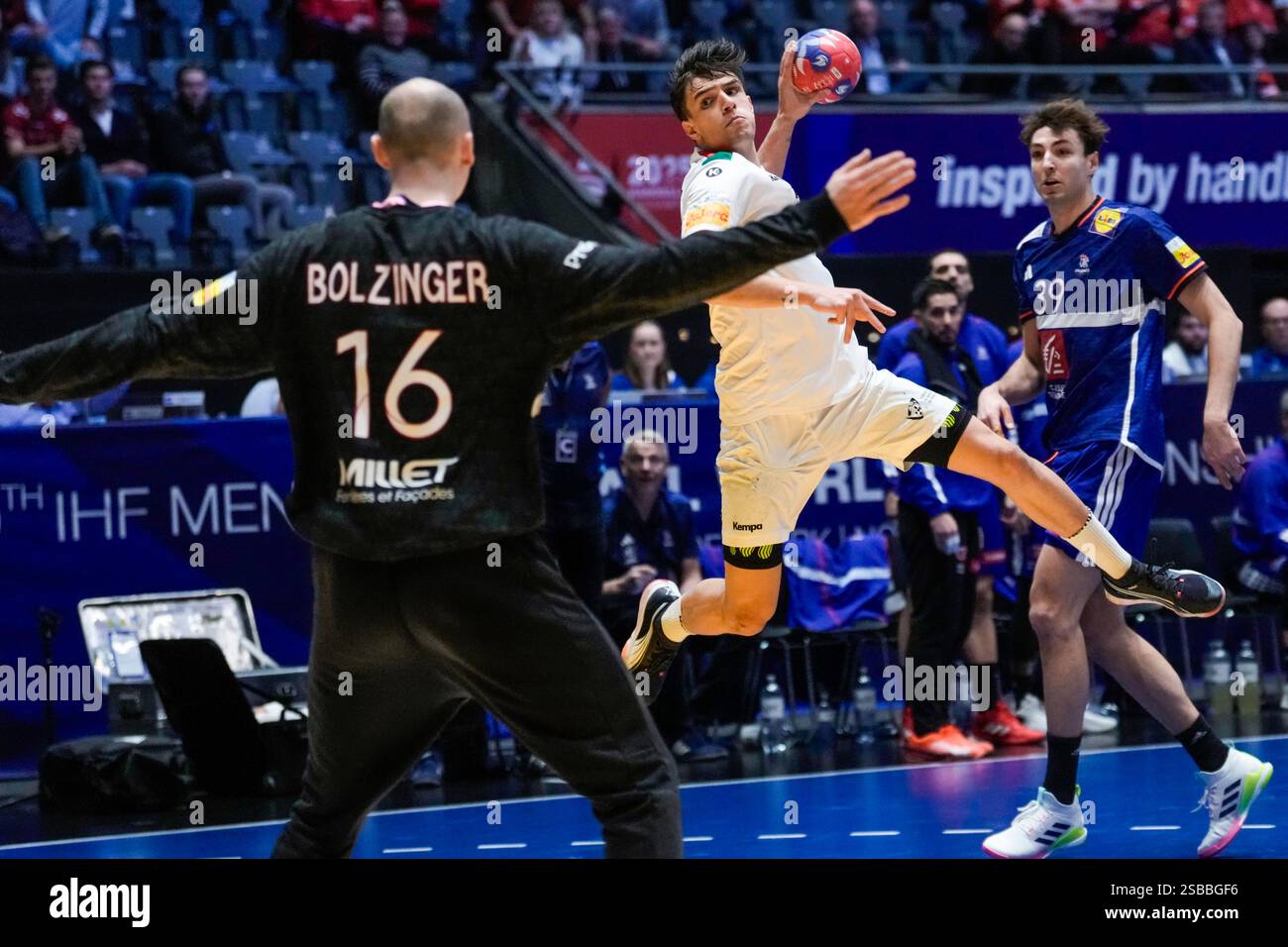 Fornebu 20250202. Portugal's Francisco Costa during the bronze medal ...