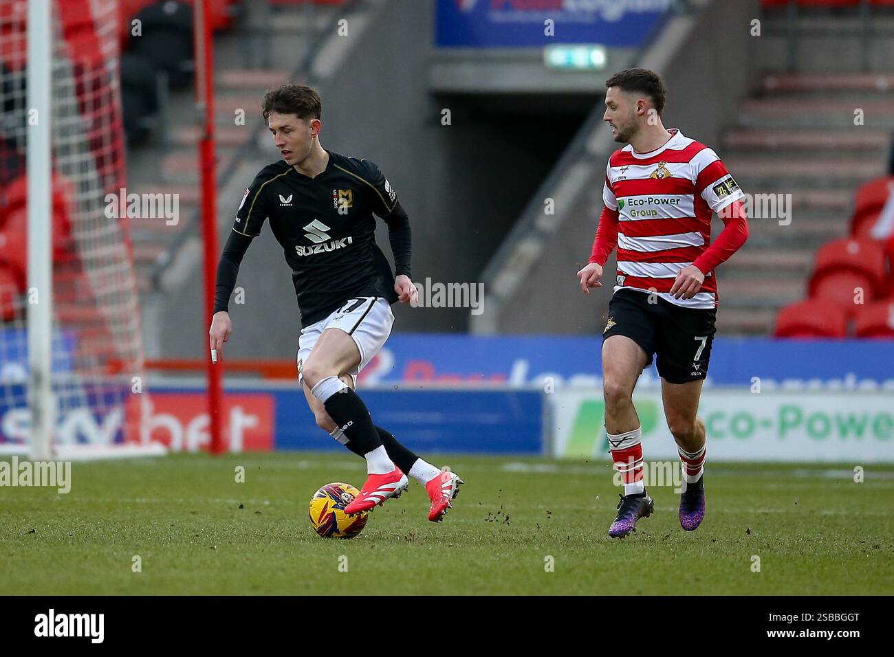 Eco - Power Stadium, Doncaster, England - 1st February 2025 Joe White ...