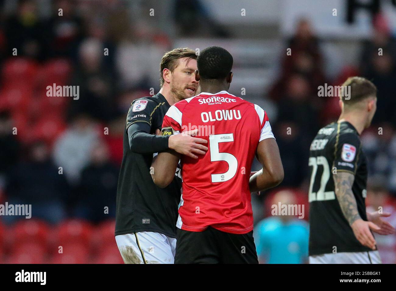 Eco - Power Stadium, Doncaster, England - 1st February 2025 Alex Gilbey ...