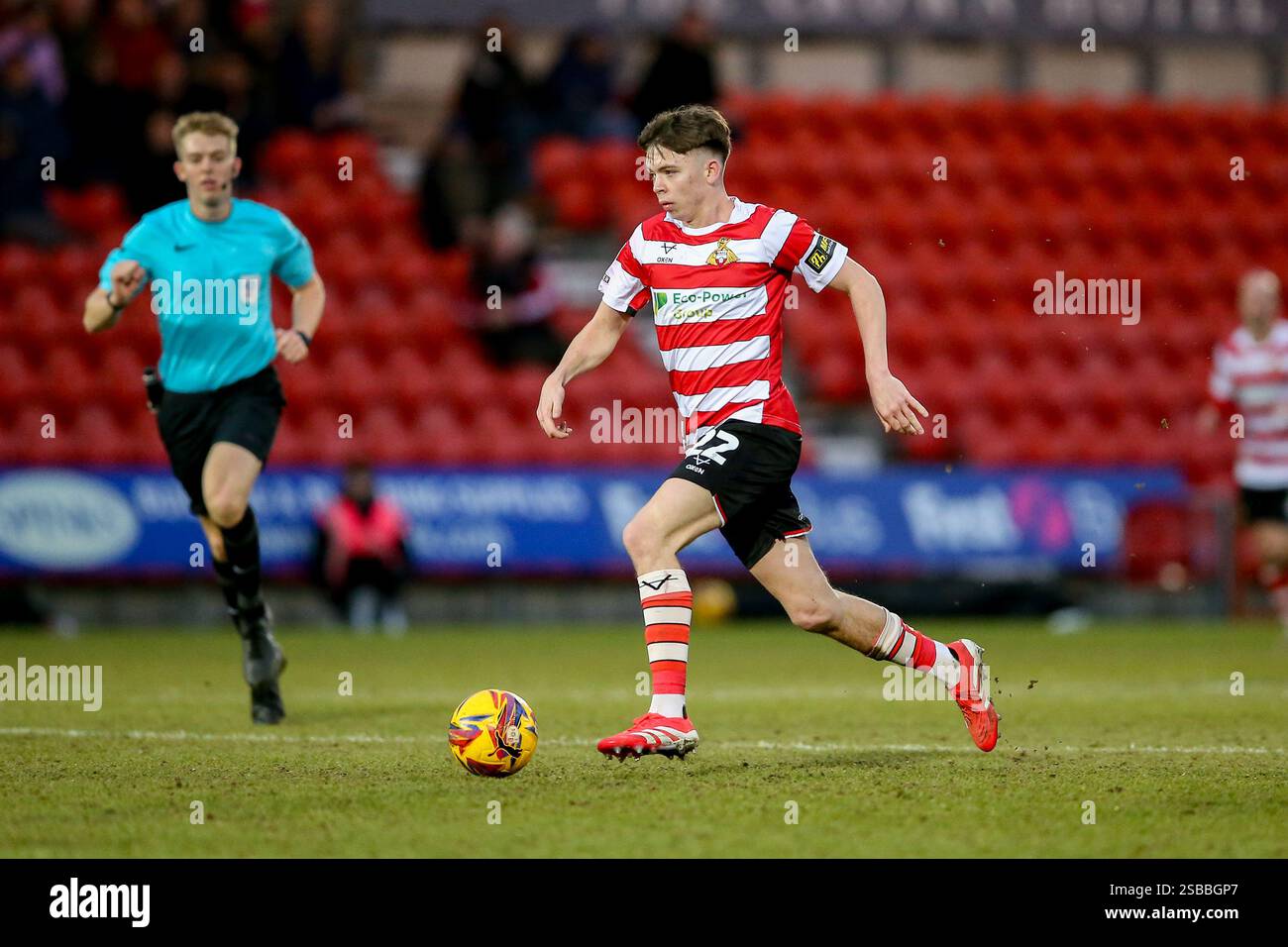 Eco - Power Stadium, Doncaster, England - 1st February 2025 Patrick ...