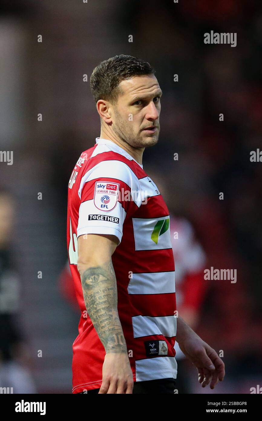 Eco - Power Stadium, Doncaster, England - 1st February 2025 Billy Sharp ...
