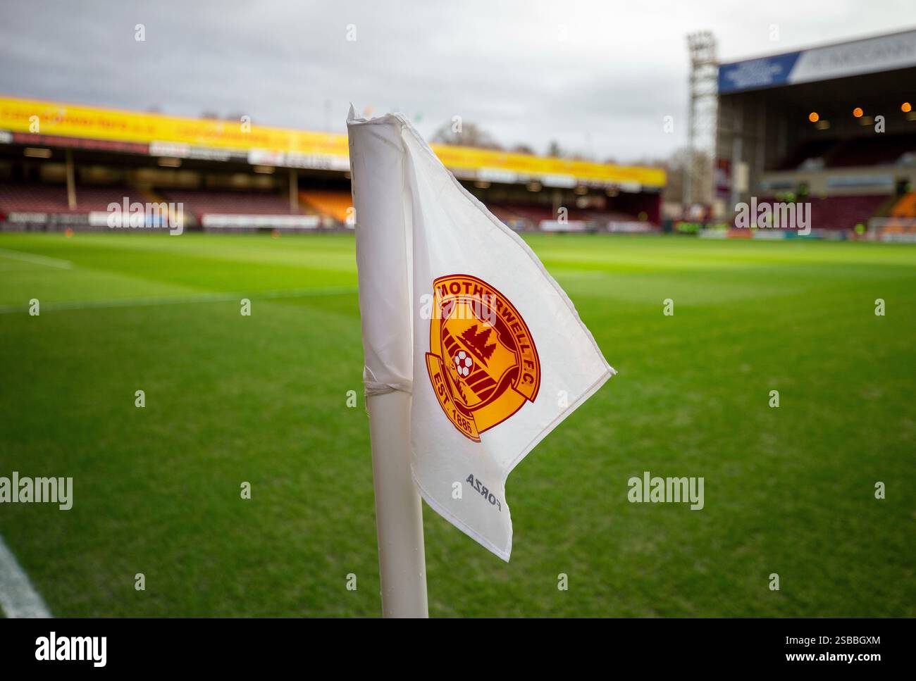 2nd February 2025; Fir Park, Motherwell, Scotland; Scottish Premiership ...