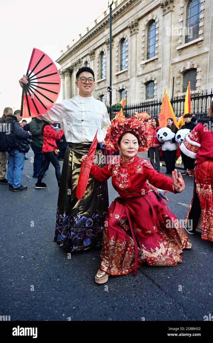LONDON, UK. 2nd Feb, 2025. 2025 year of the snake - Chinese New Year ...