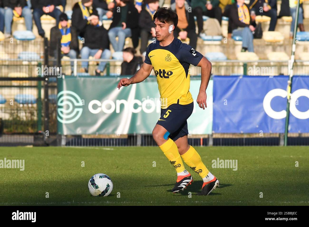 Union's Kevin Mac Allister pictured in action during a soccer match ...