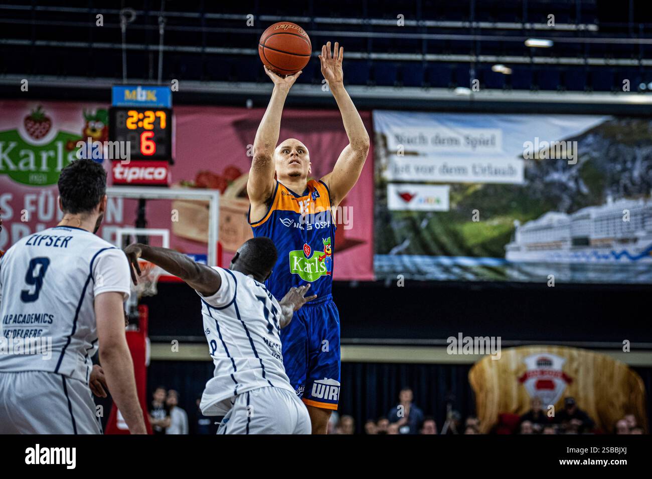 Rostock, Deutschland 02. Februar 2025: 1.BBL - 2024/2025 - Rostock ...
