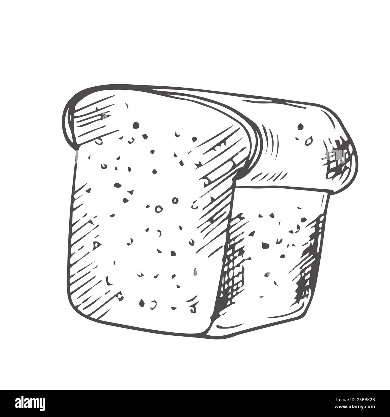 Bread vector. bread symbol. Bread toast for sandwich Stock Vector Image ...