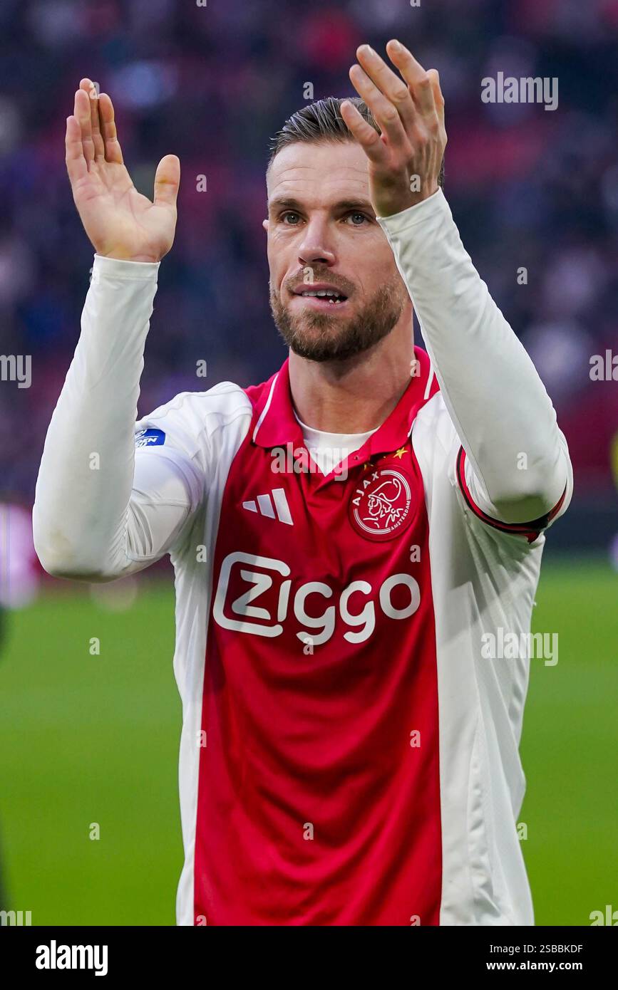 Amsterdam, Nederland. 02nd Feb, 2025. AMSTERDAM, 02-02-2025, Johan ...
