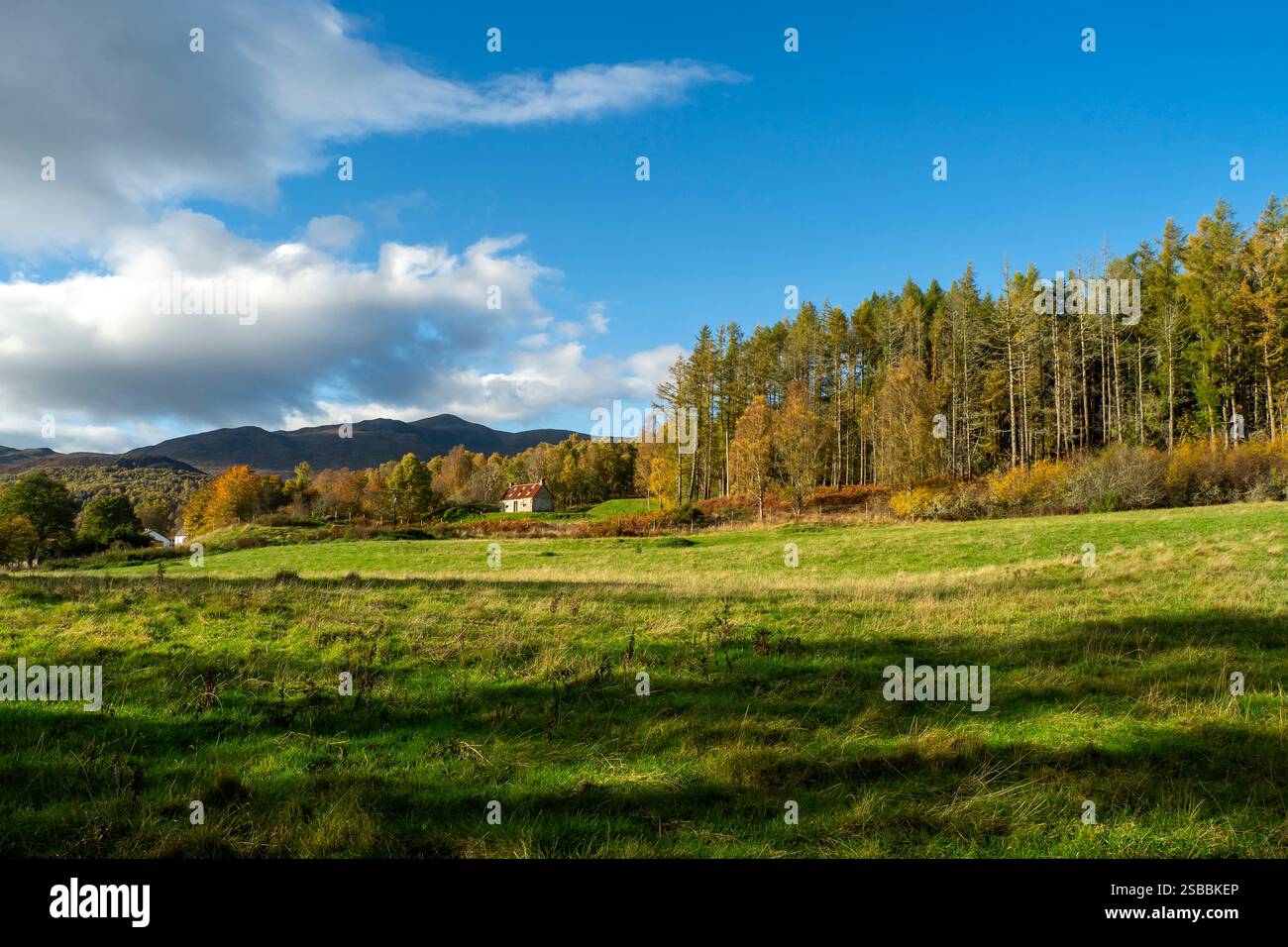 Glen Strathfarrar, Strathglass, near Beauly, Highlands, Scotland Stock ...