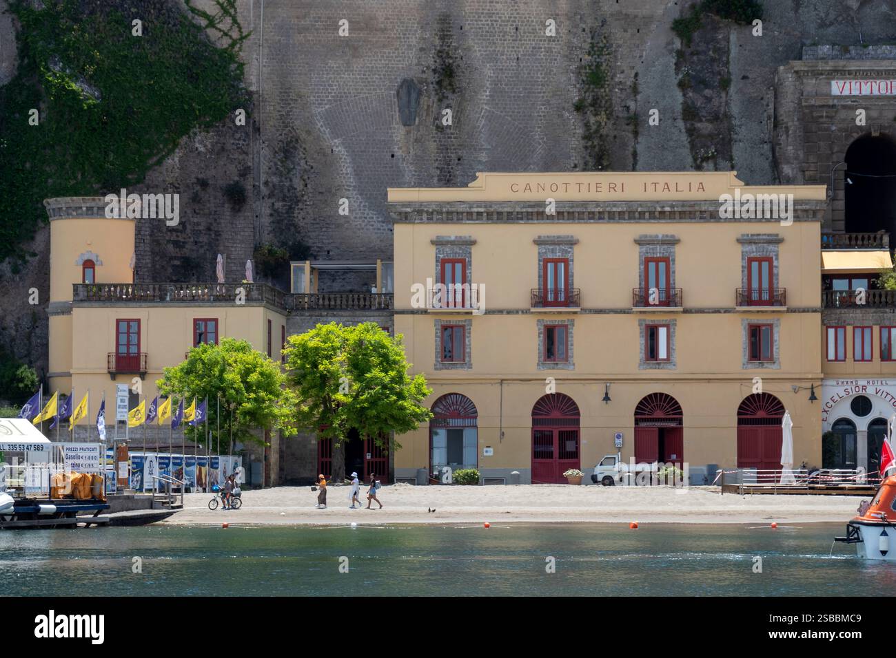 Marina Piccola, Sorrento, Bay of Naples, Amalfi Coast; Italy Stock ...