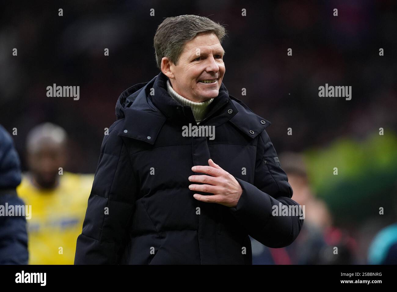 Crystal Palace manager Oliver Glasner after the Premier League match at ...