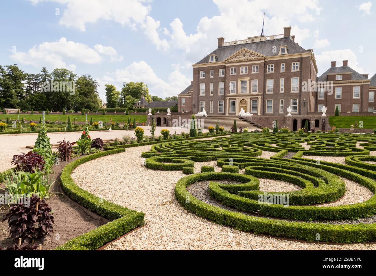 National Museum Paleis het Loo near Apeldoorn in the Netherlands Stock ...