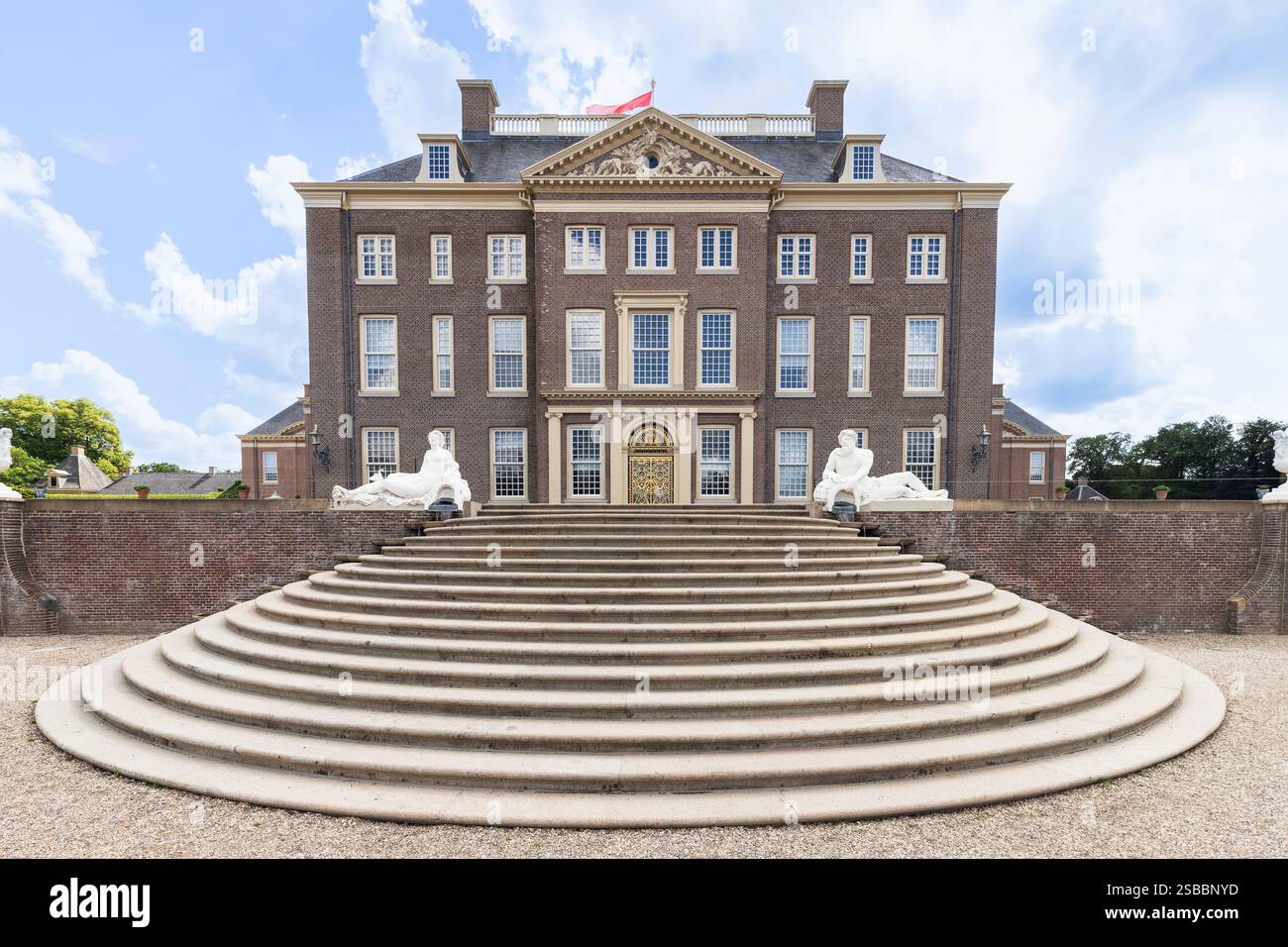 National Museum Palace het Loo near Apeldoorn in the Netherlands Stock ...