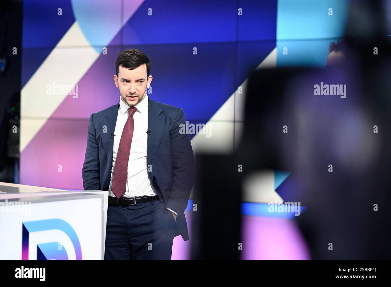 Member of parliament of French far right party Rassemblement National ...