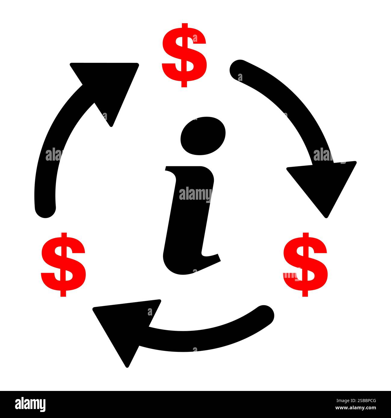 Dollar money change icon, trade cash information web symbol, convert ...