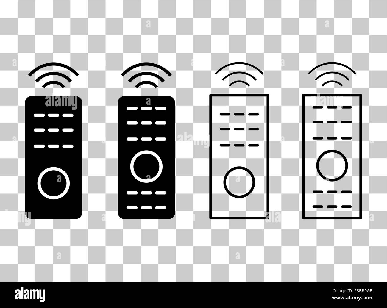 Set of Remote tv device icon, media television sign, web digital vector ...