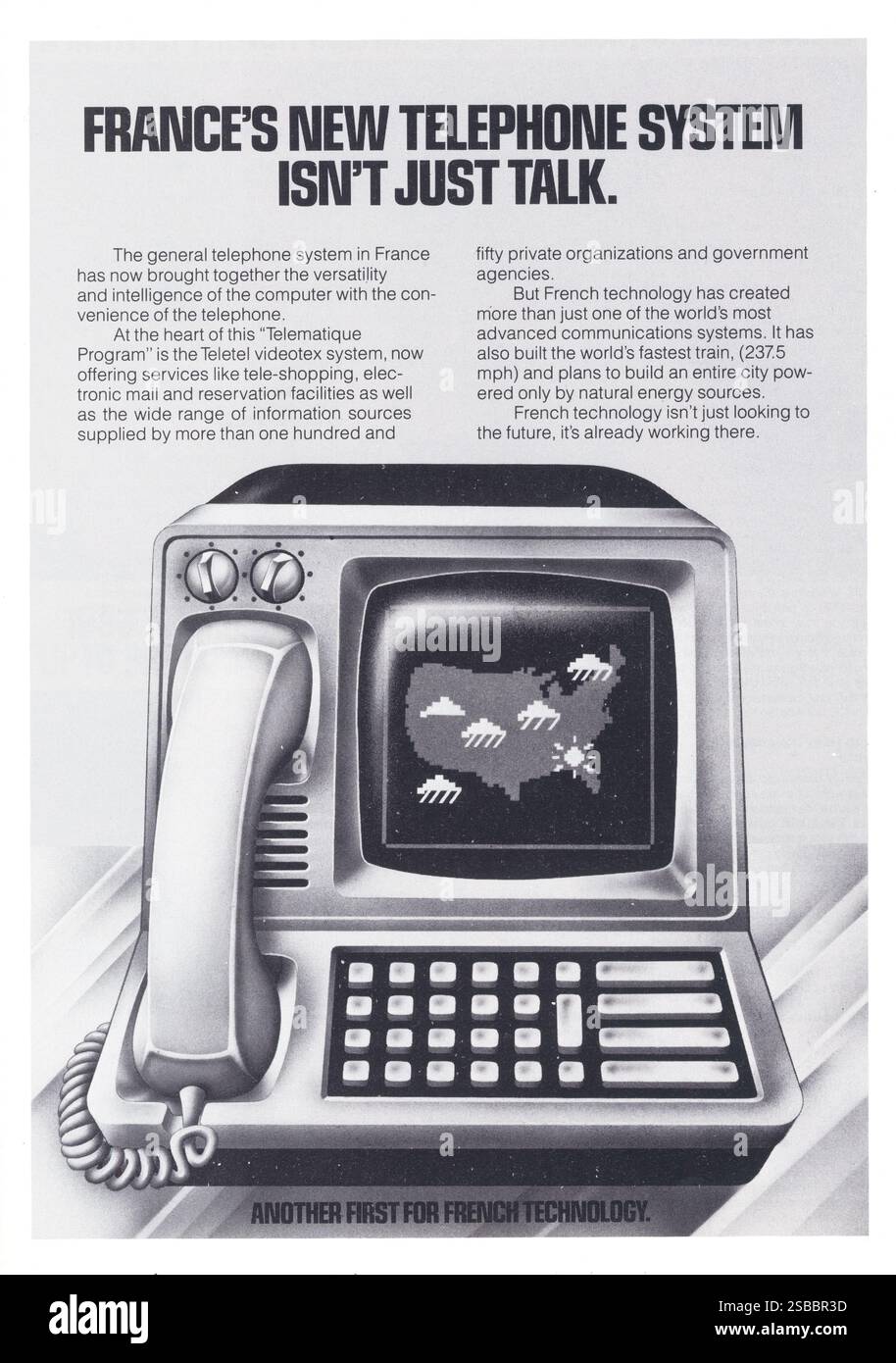 French telecom systems launch Minitel in 1983. This government ...