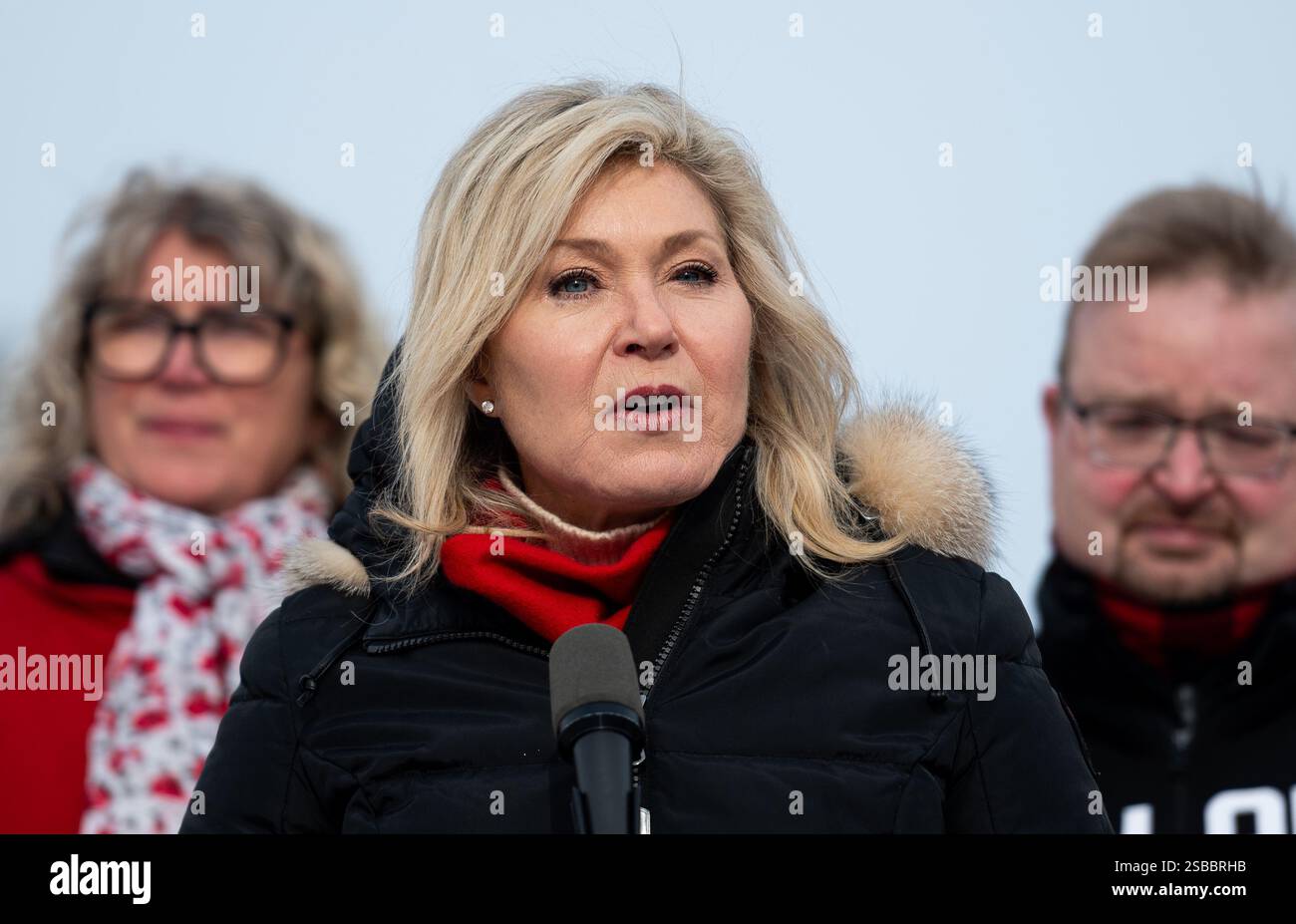 Ottawa, Canada. 02nd Feb, 2025. Ontario Liberal Party Leader Bonnie ...