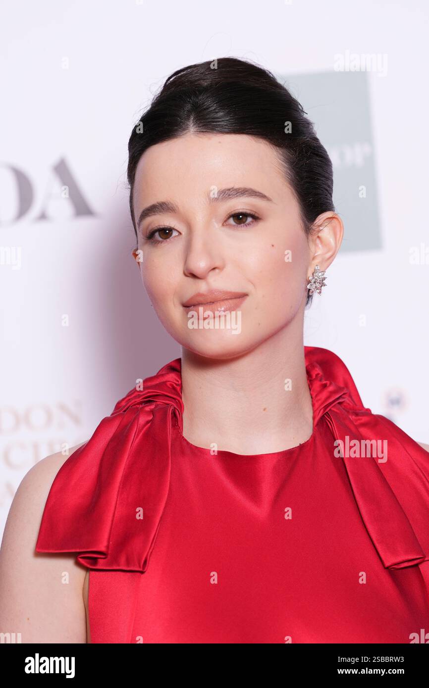 Mikey Madison poses for photographers upon arrival at the 45th London ...