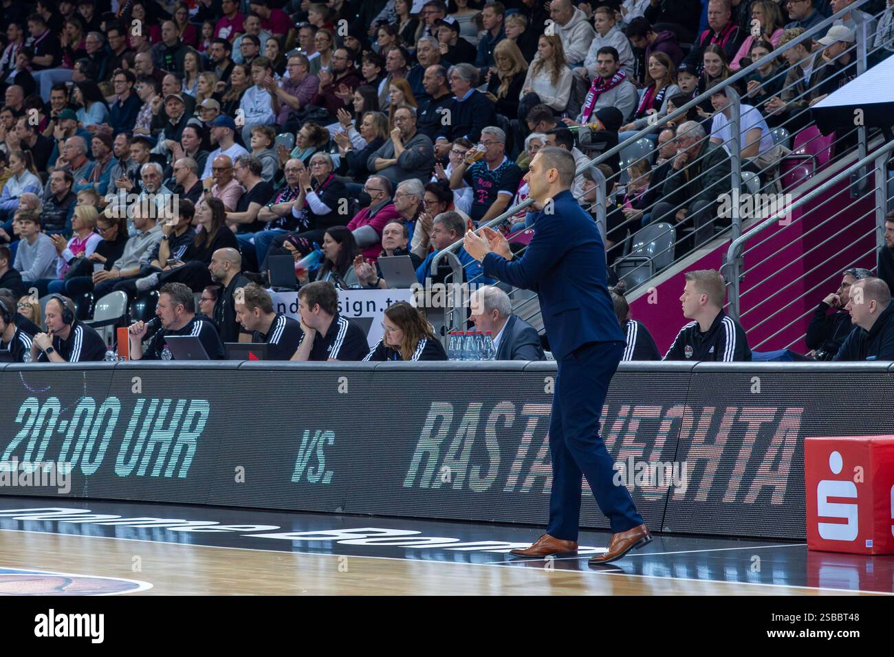 Bonn, Deutschland. 02nd Feb, 2025. Marko Stankovic (Telekom Baskets ...