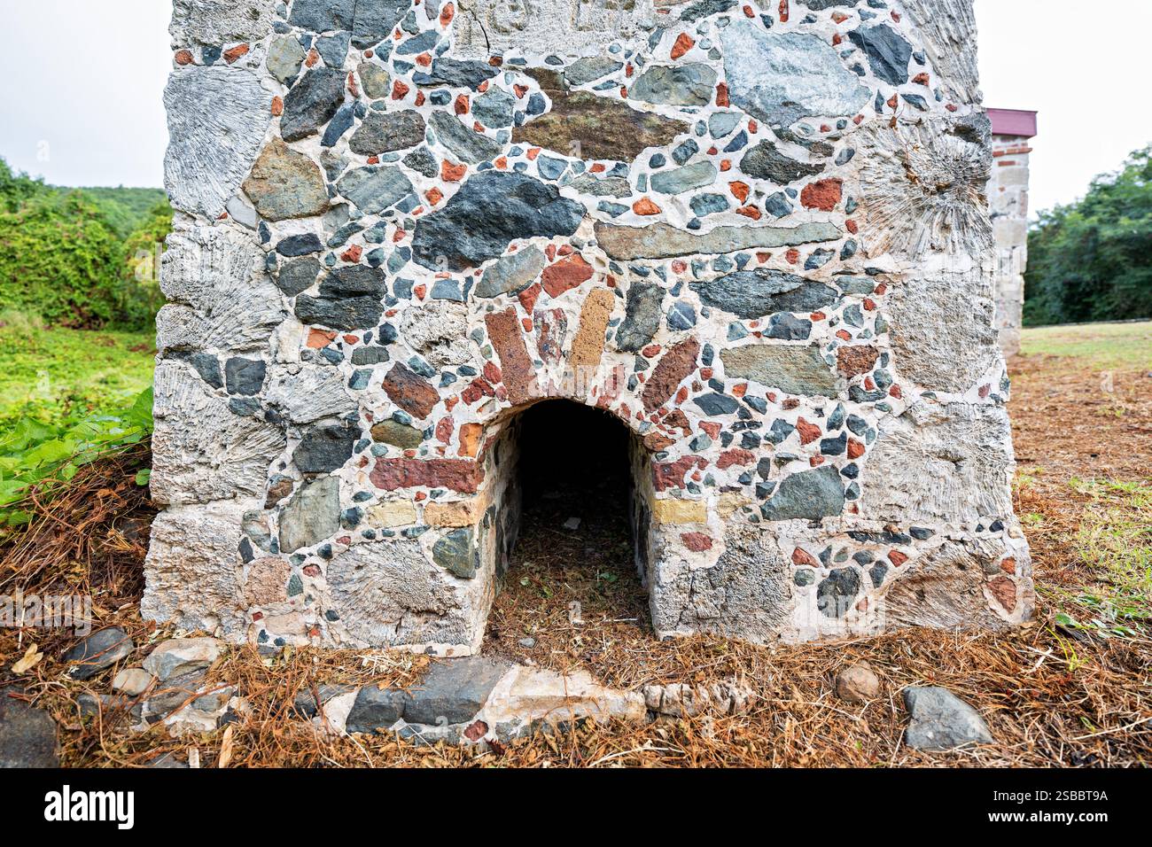 VIRGIN ISLANDS NATIONAL PARK, U.S. Virgin Islands — The ruins of George ...