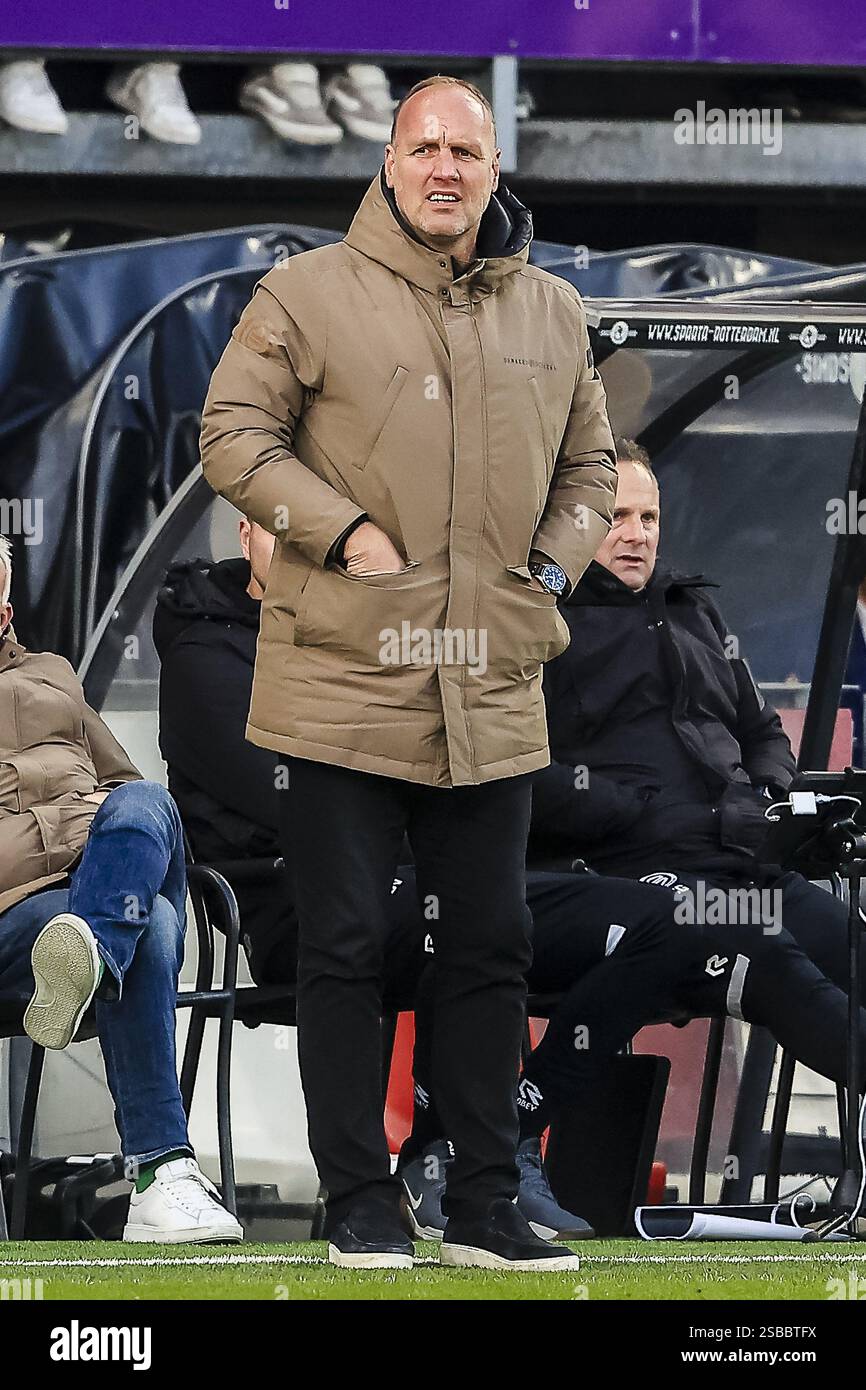 Rotterdam, Netherlands. 02nd Feb, 2025. ROTTERDAM, 2-2-25, Stadium het ...
