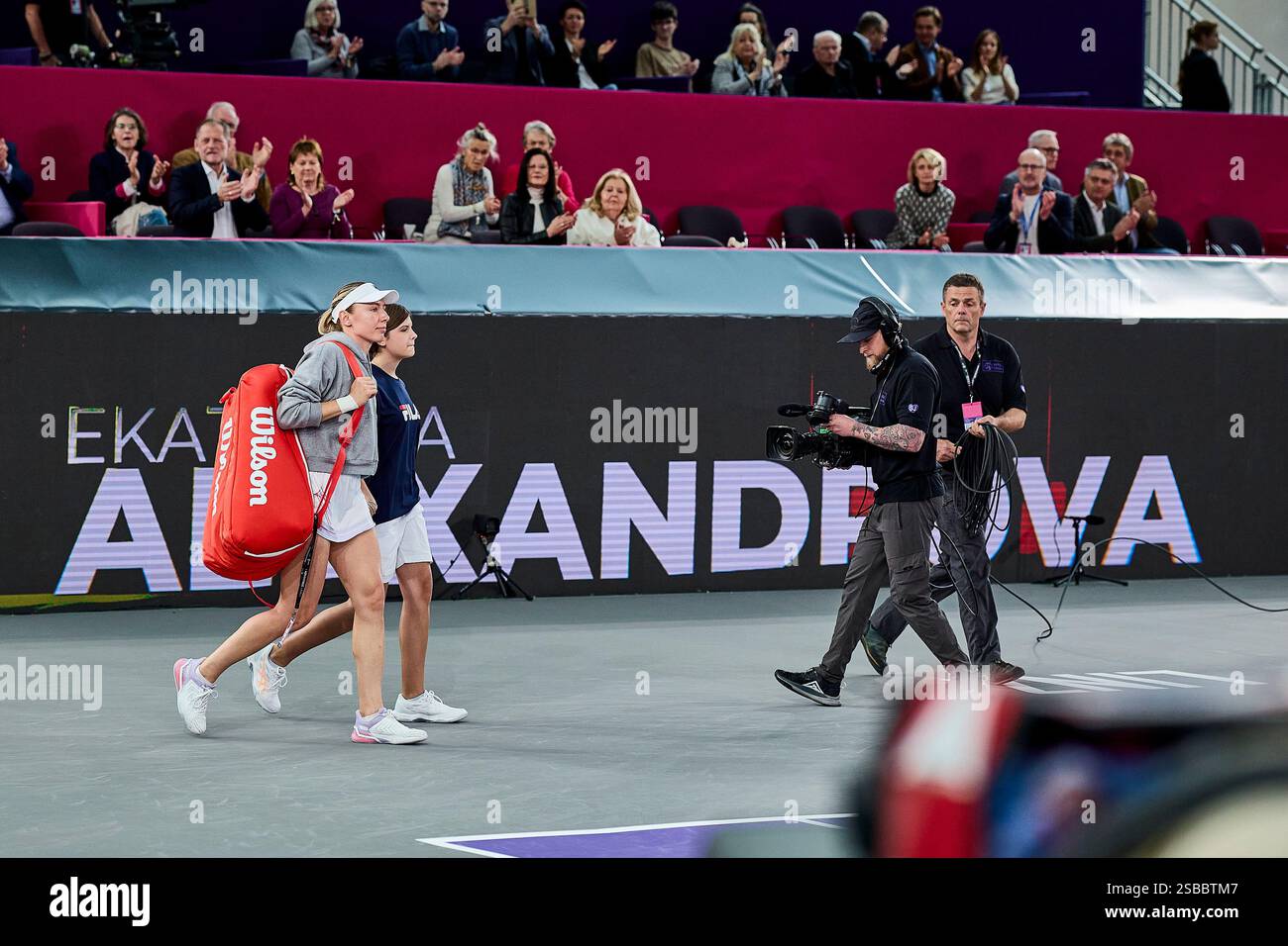 Linz, Upper Austria, Austria. 2nd Feb, 2025. Ekaterina Alexandrova ...