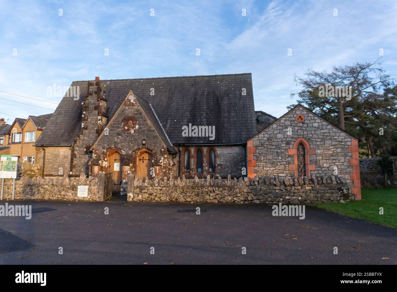 The Little Urswick Parish Room in Great Urswick, Cumbria, UK Stock ...