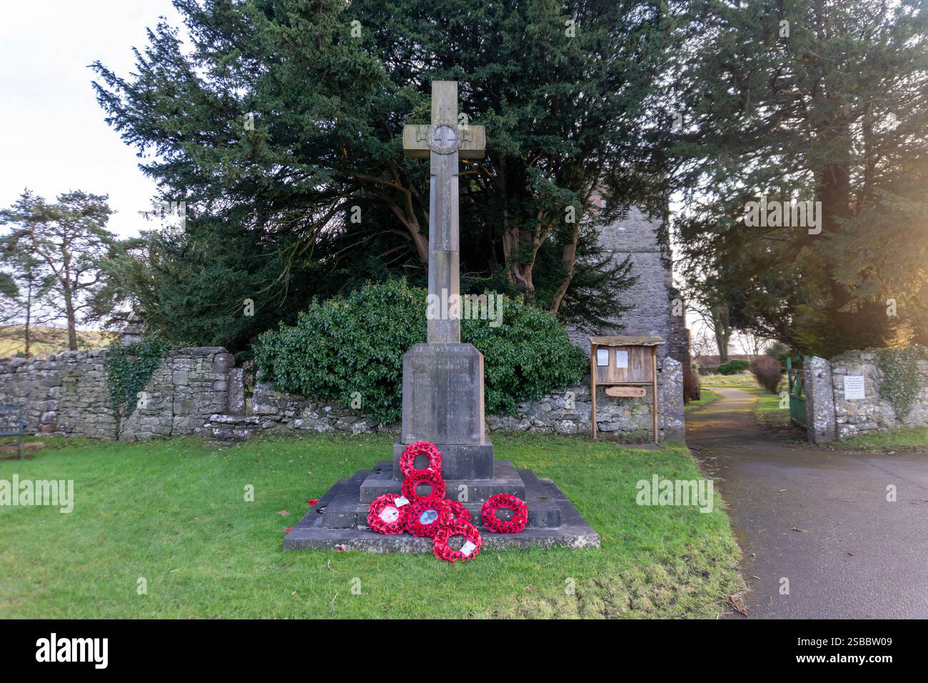 The war memorial in Great Urswick, Cumbria, UK Stock Photo - Alamy