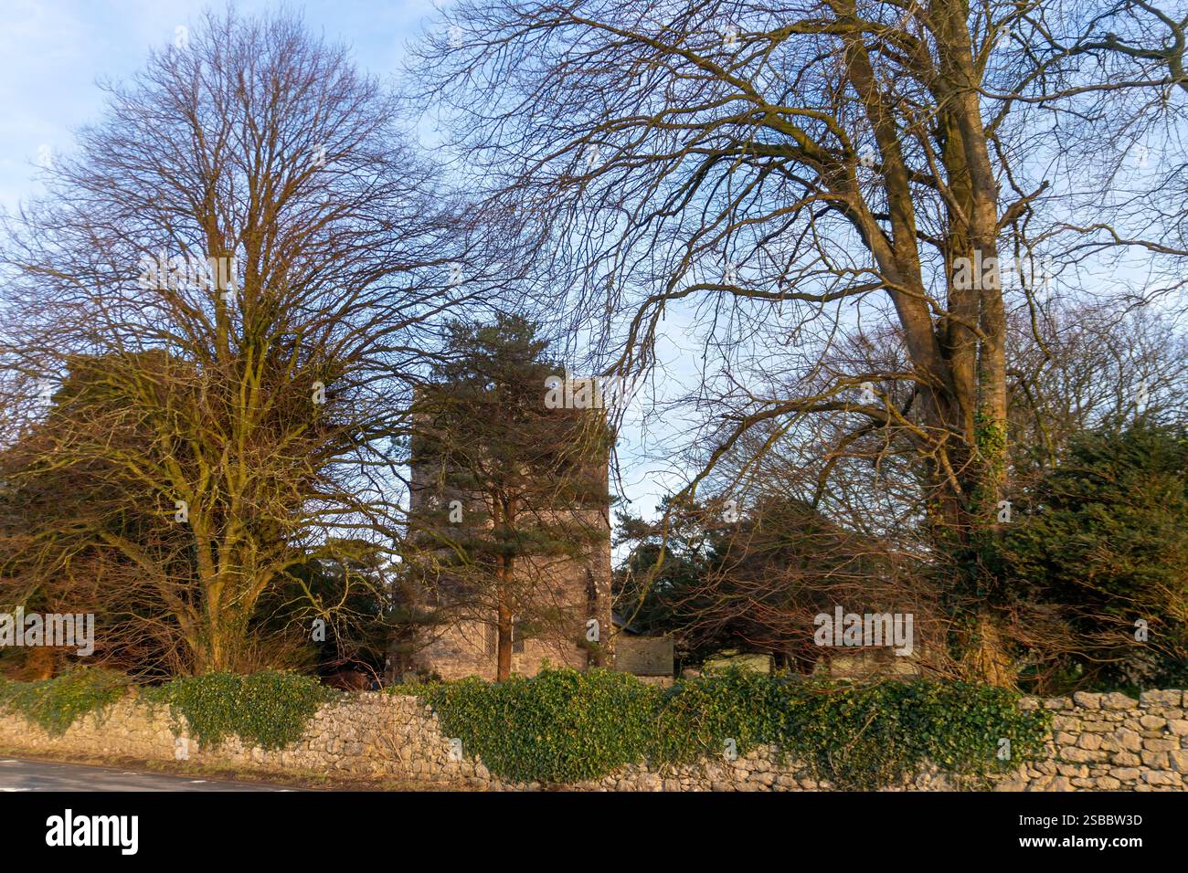 St Mary and St Michaels Church in Great Urswick, Cumbria, UK Stock ...