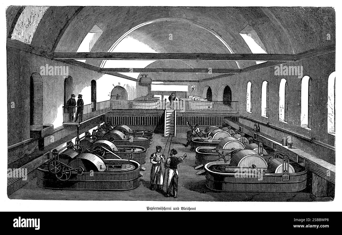 White paper bleaching process hi-res stock photography and images - Alamy