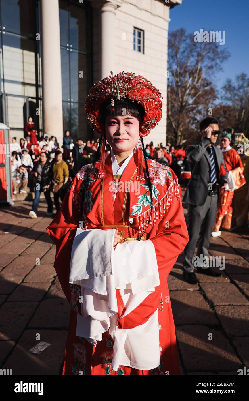 Milan, The parade for the celebrations of the Chinese New Year with the ...