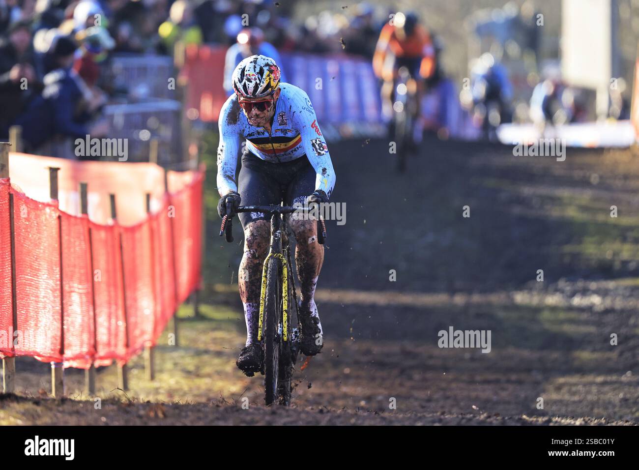 Lievin, France. 02nd Feb, 2025. Lievin, France - Elite Men Wout Van ...