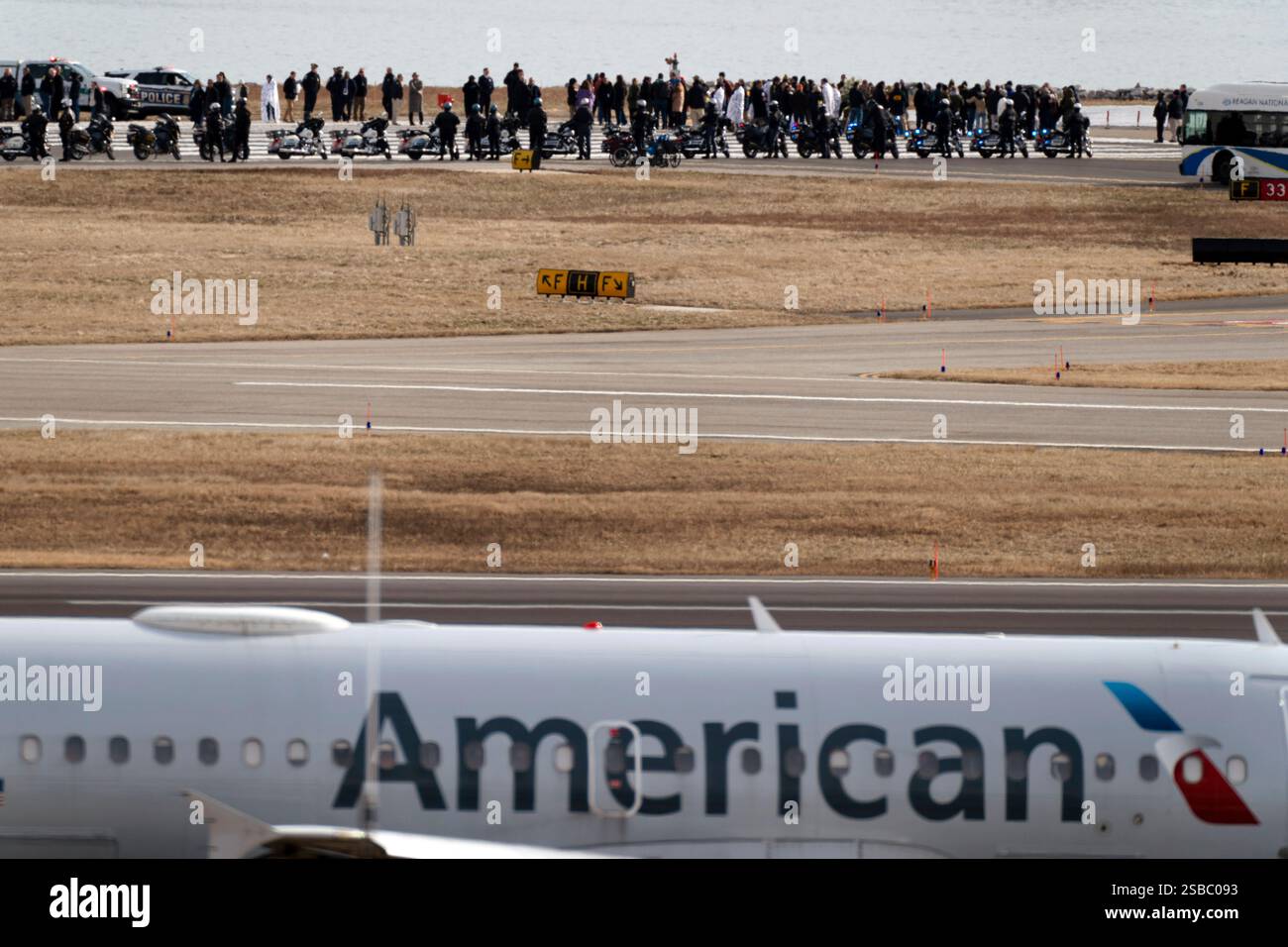 Family members of the victims of a mid-air collision between an ...