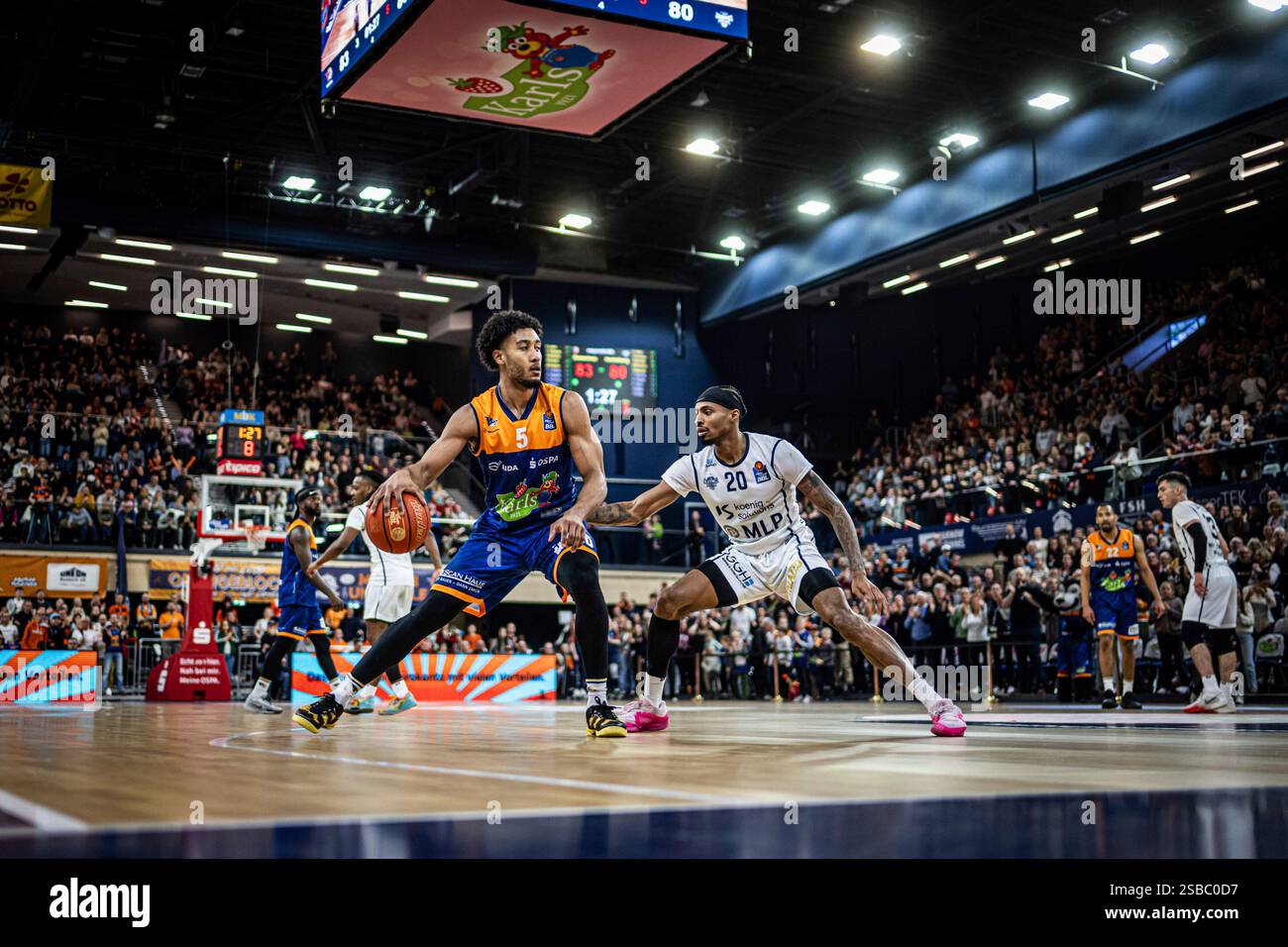Rostock, Deutschland 02. Februar 2025: 1.BBL - 2024/2025 - Rostock ...