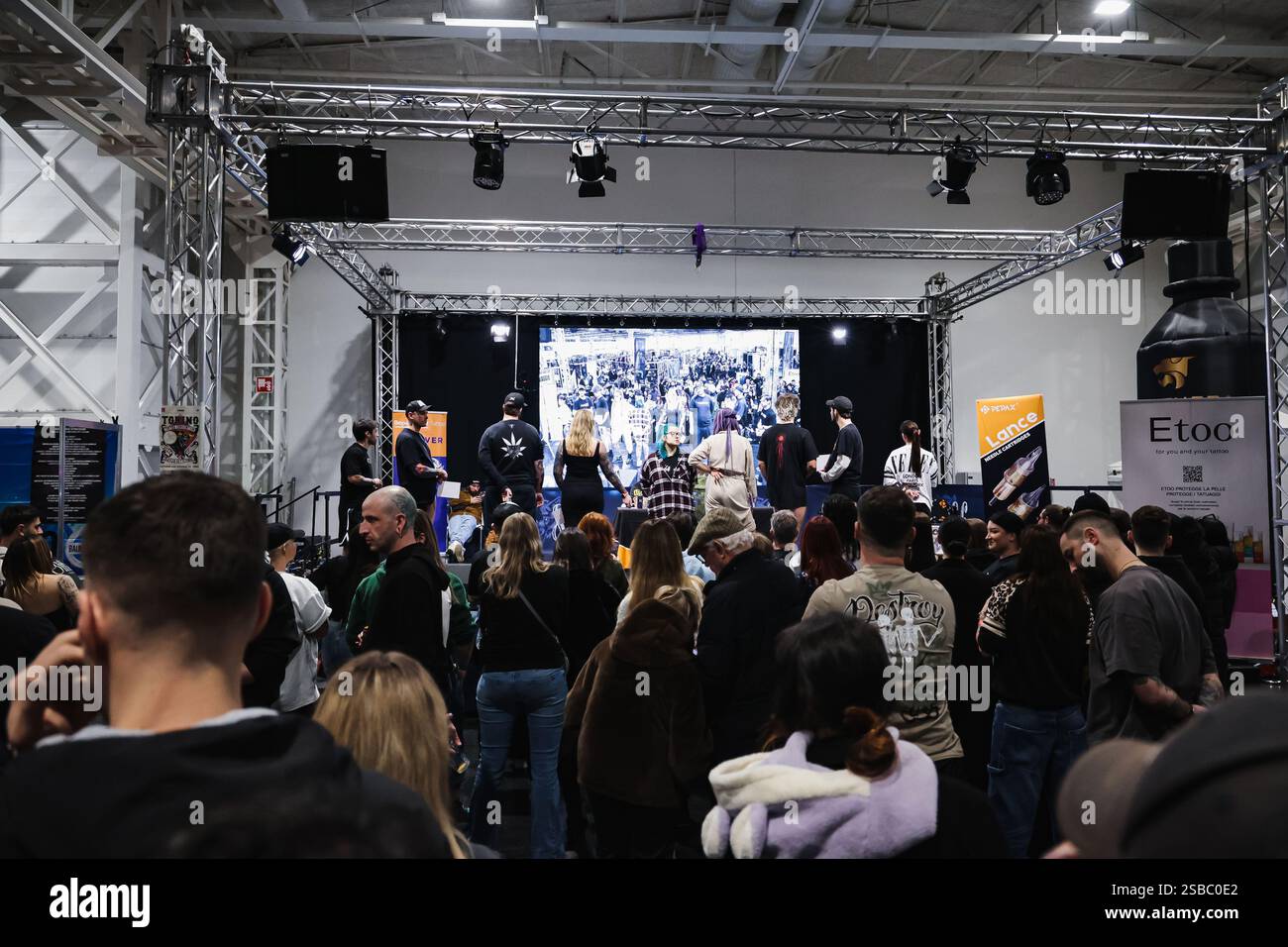 Milan, Italy. 02nd Feb, 2025. Milan, The fair dedicated to the world of ...
