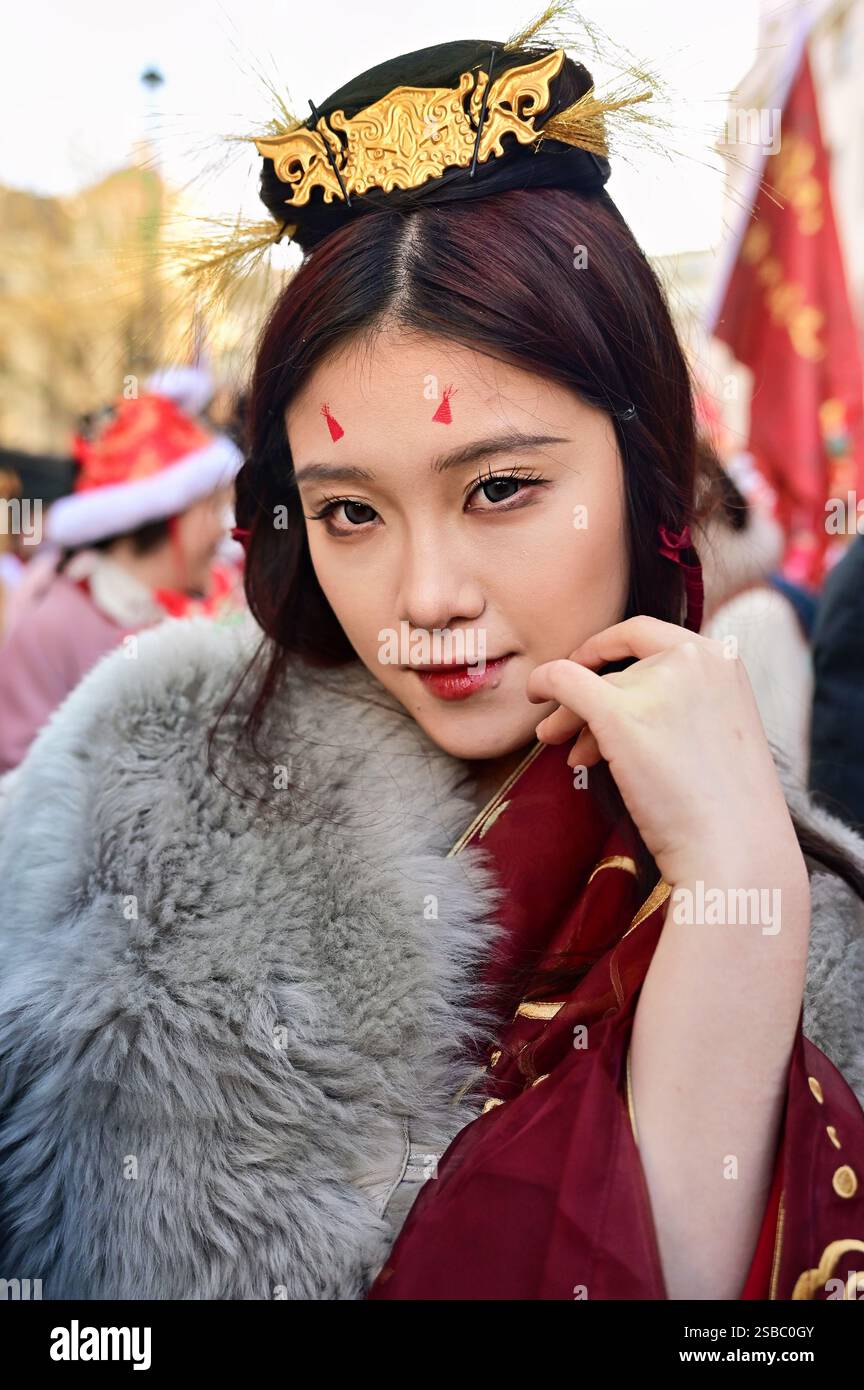 LONDON, ENGLAND: 2nd February 2025: Chinese culture celebrates the ...