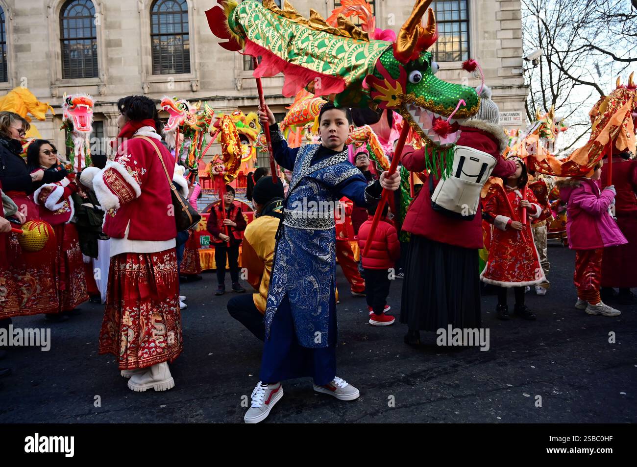 LONDON, ENGLAND: 2nd February 2025: Chinese culture celebrates the ...