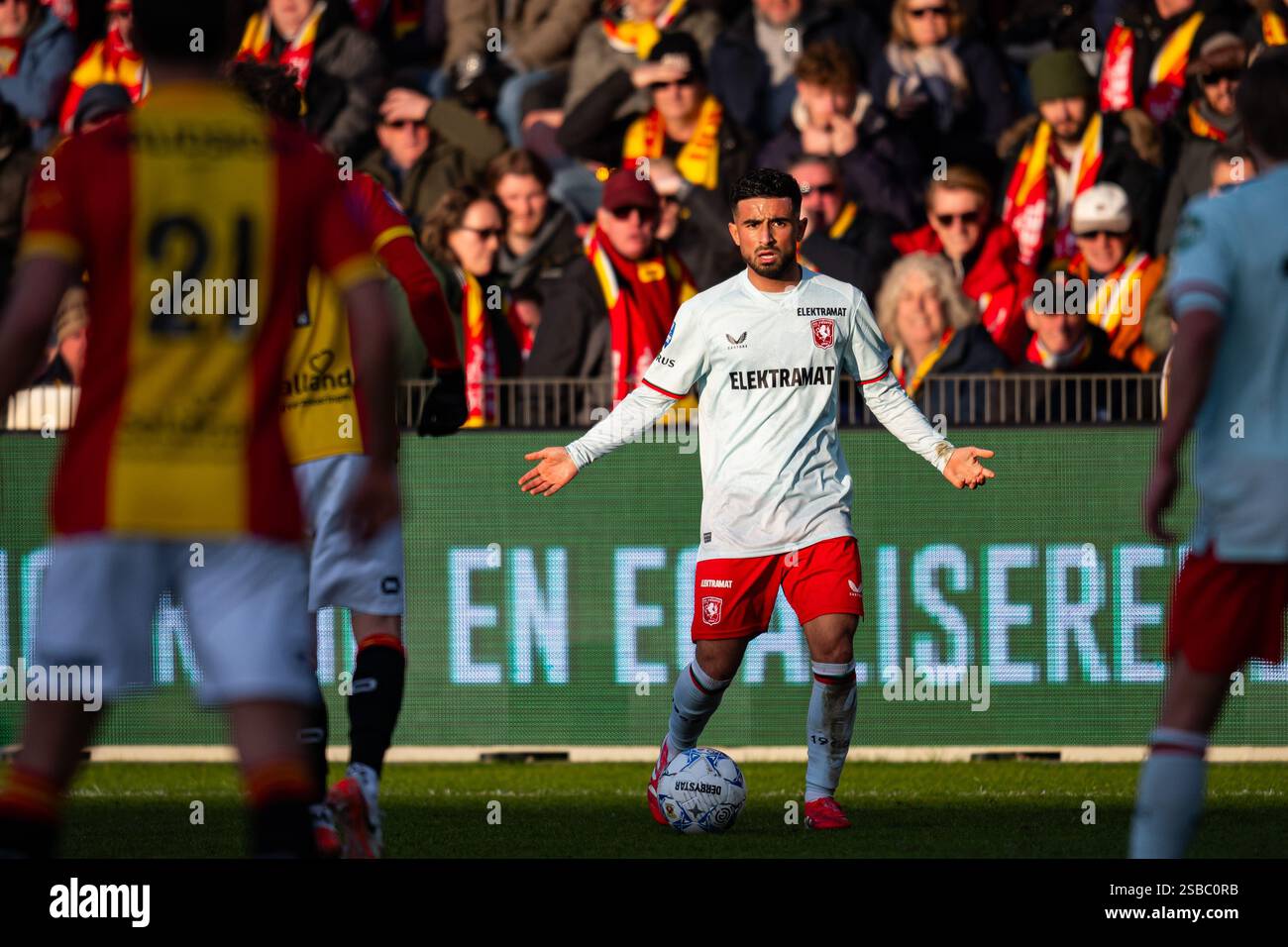 Deventer, Netherlands. 02nd Feb, 2025. DEVENTER, Stadium Adelaarshorst ...
