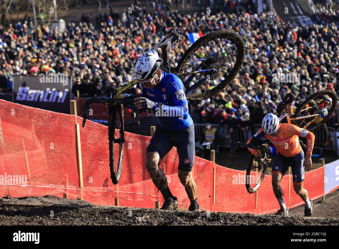 Lievin, France. 02nd Feb, 2025. Lievin, France - Elite Men - Gioele ...