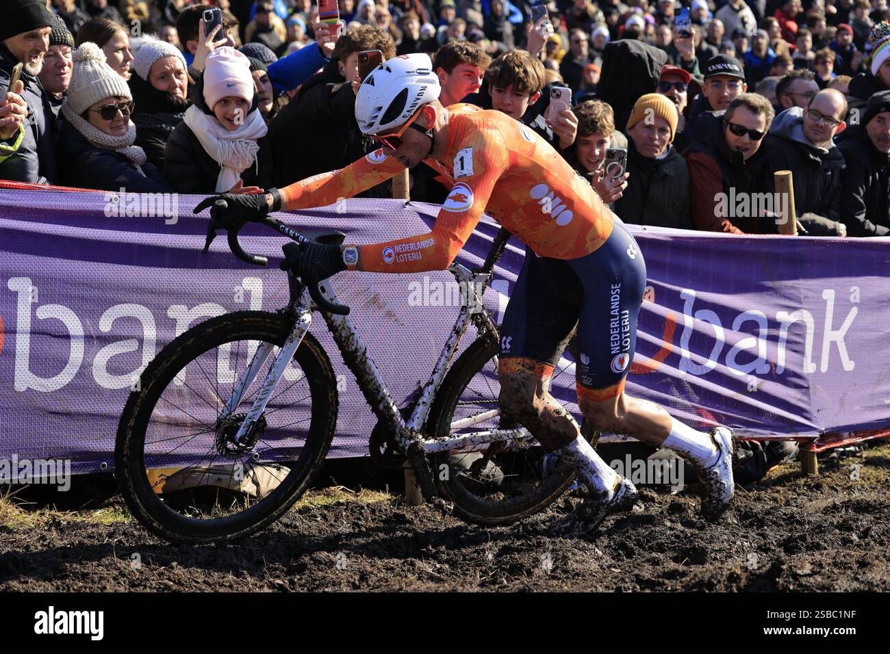 Lievin, France. 02nd Feb, 2025. Lievin, France - Elite Men - Mathieu ...