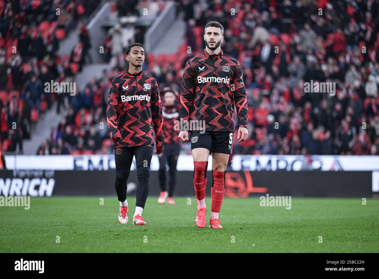 02.02.2025, Fussball, Bundesliga, 20.Spieltag Saison 2024/2025, Bayer ...