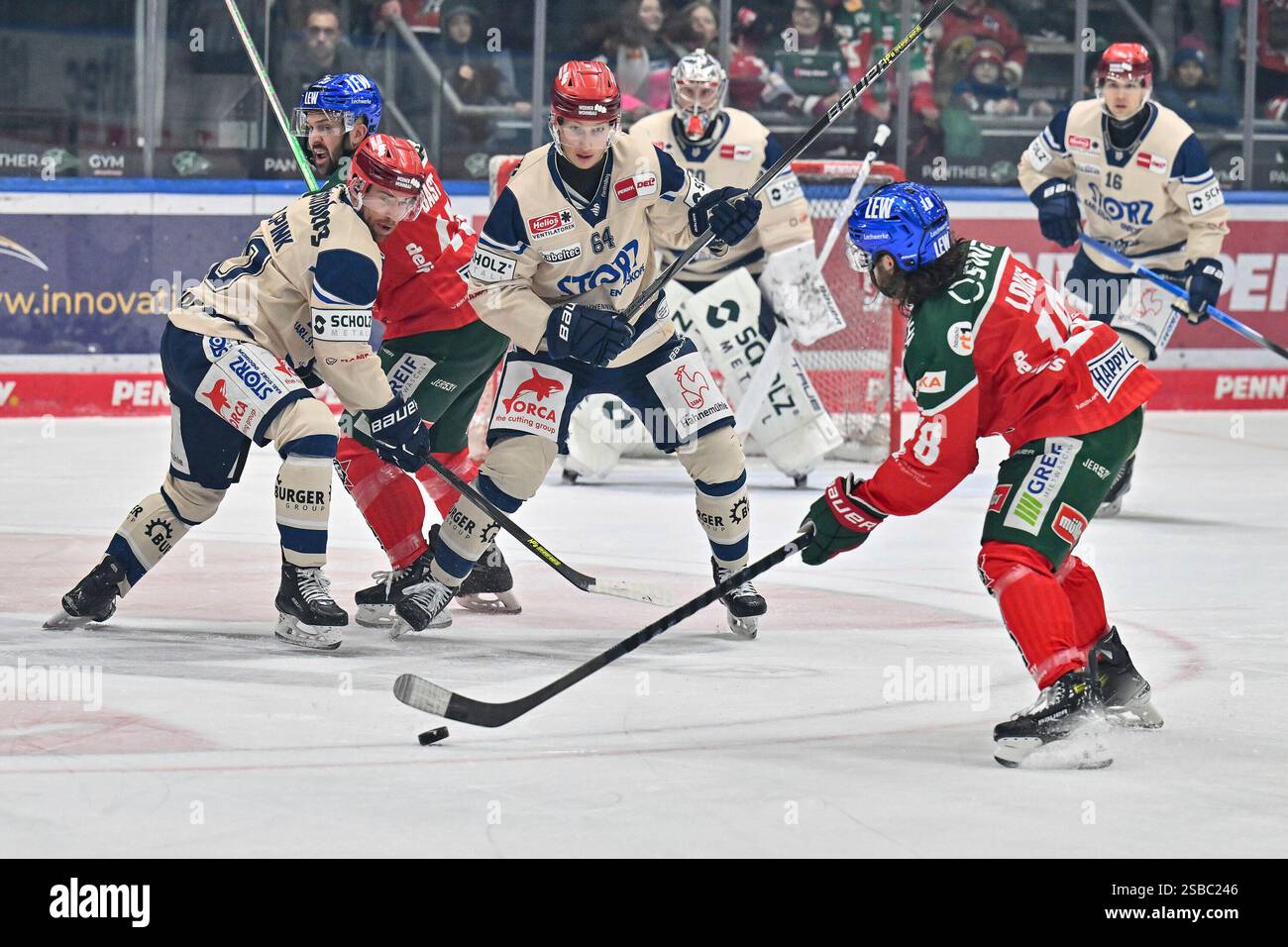Augsburg, Deutschland. 02nd Feb, 2025. in dieser Szene versucht sich ...