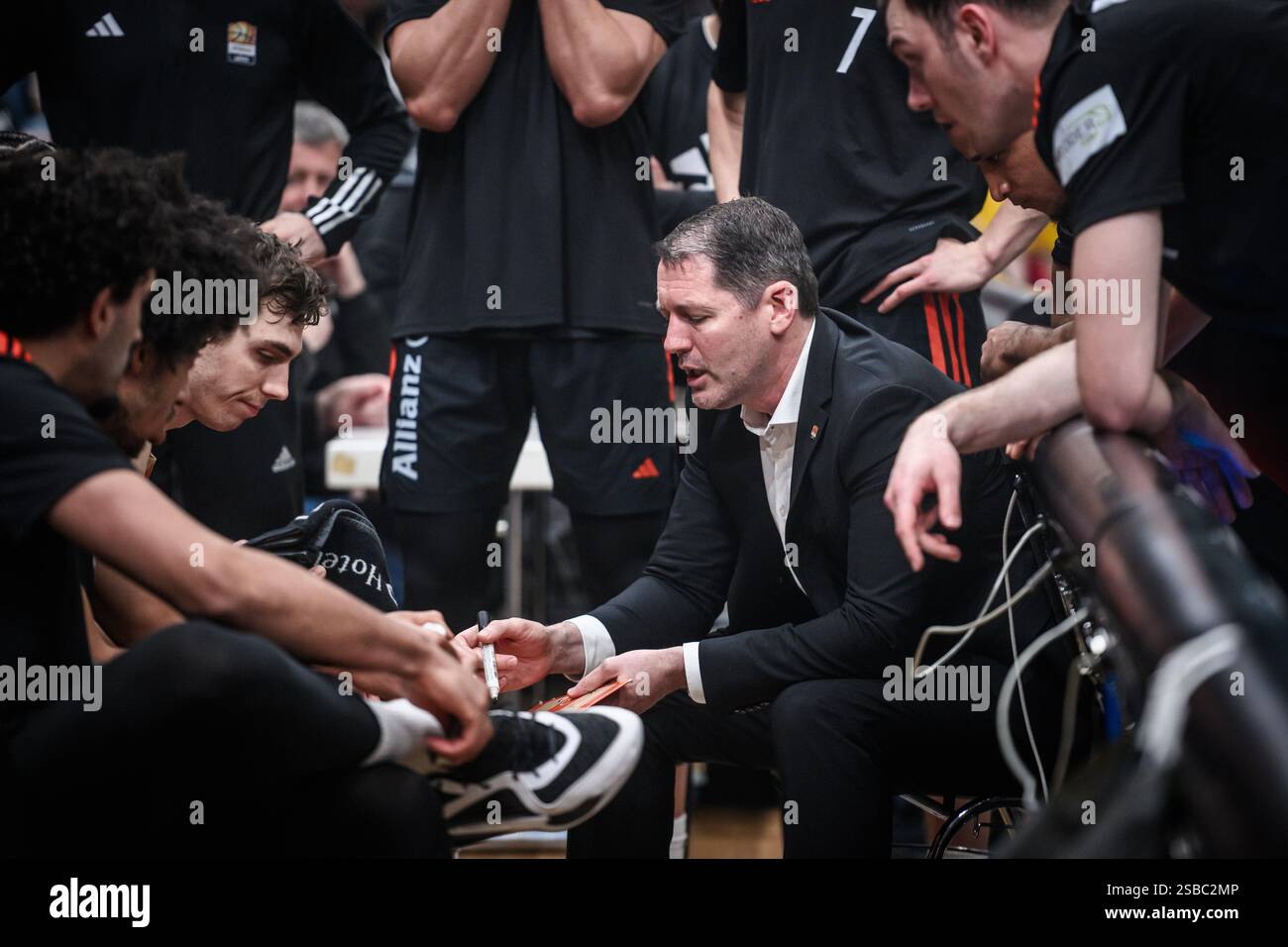 Ty Harrelson (ratiopharm Ulm, Head-Coach) / GER, MHP Riesen Ludwigsburg ...